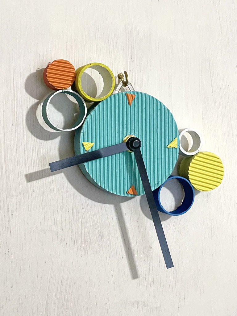 「素敵な時計を作くろう！」 - ダンボール工作の知育玩具（おもちゃ）専門店Moco-ya（モコヤ）